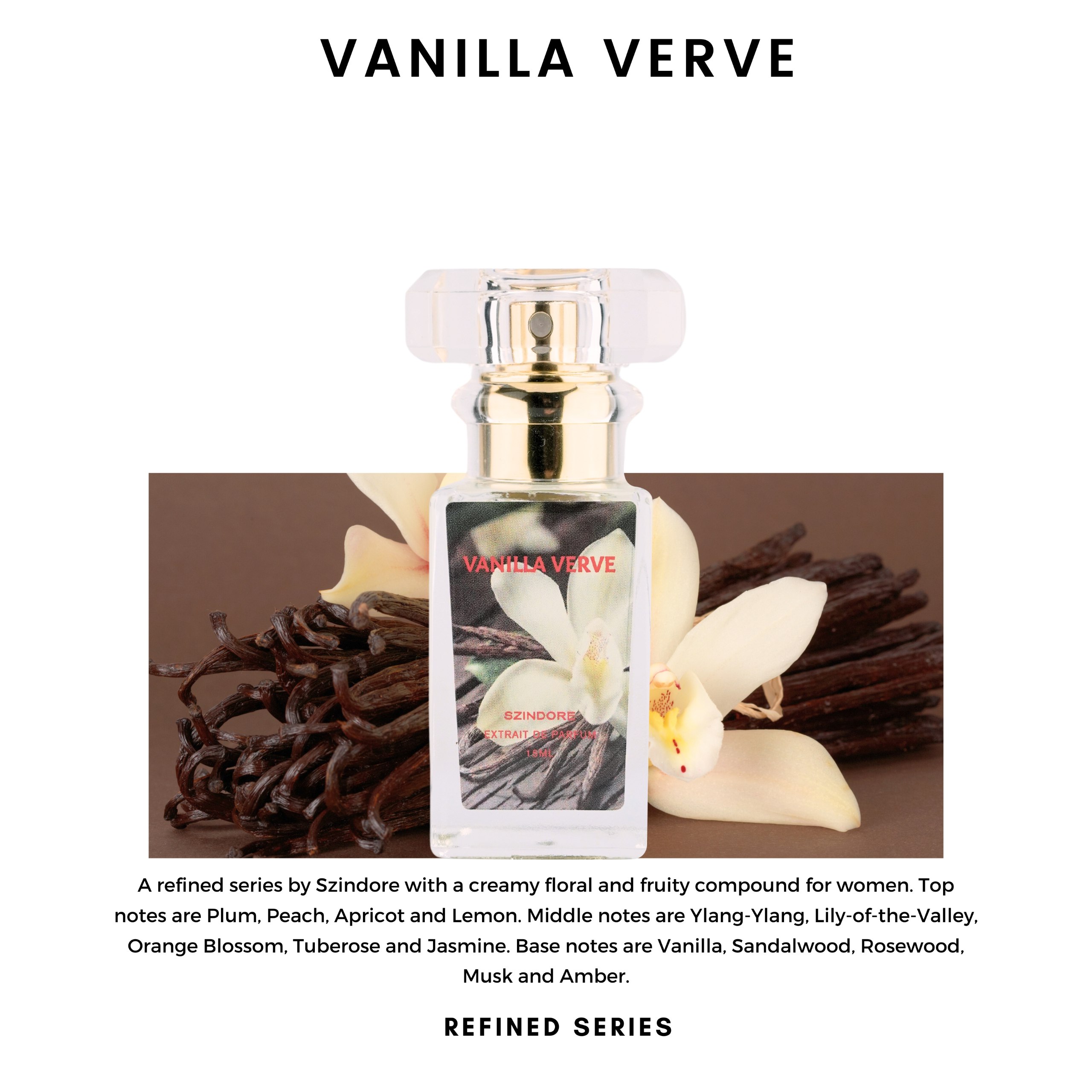 VANILLA VERVE – Szindore