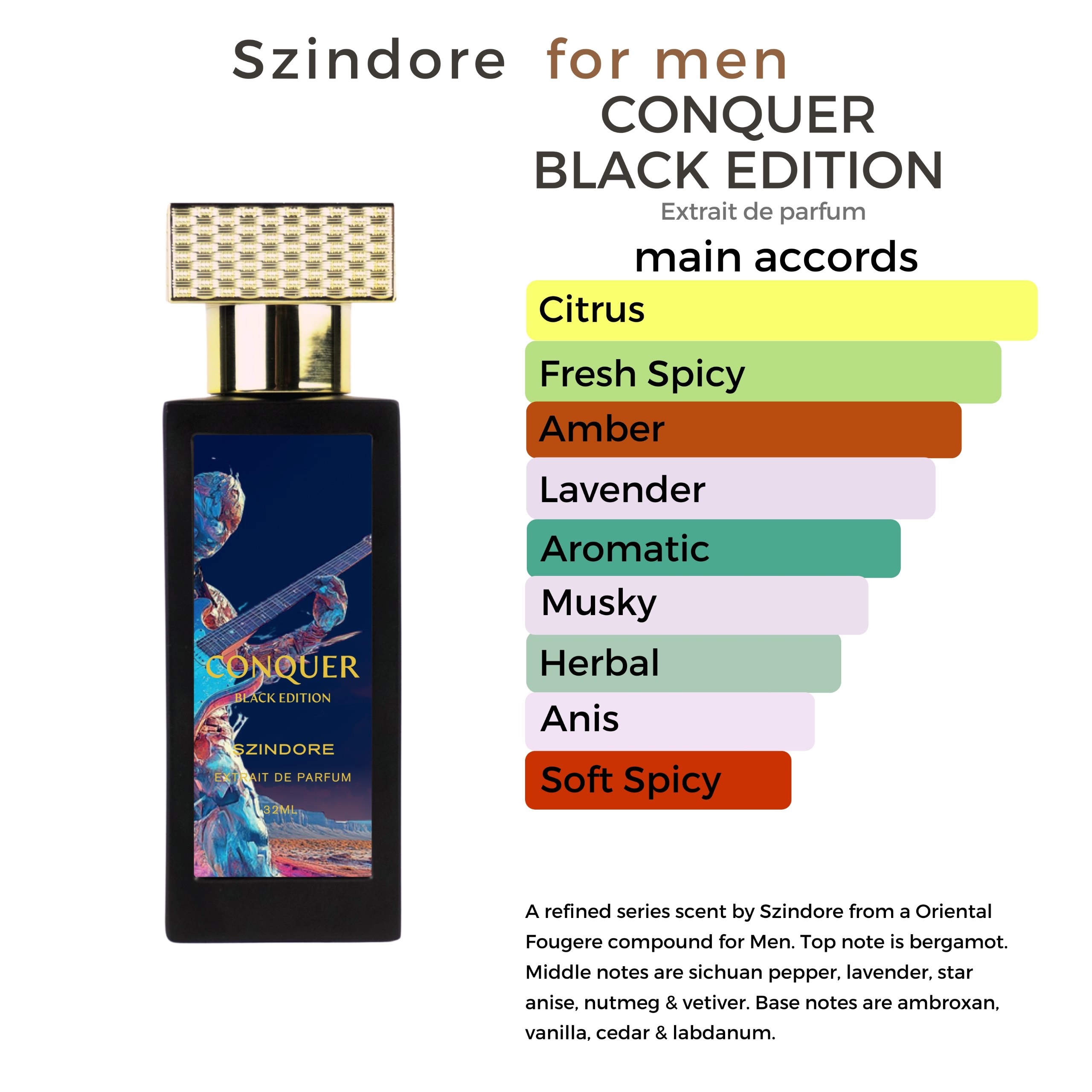 CONQUER BLACK EDITION – Szindore