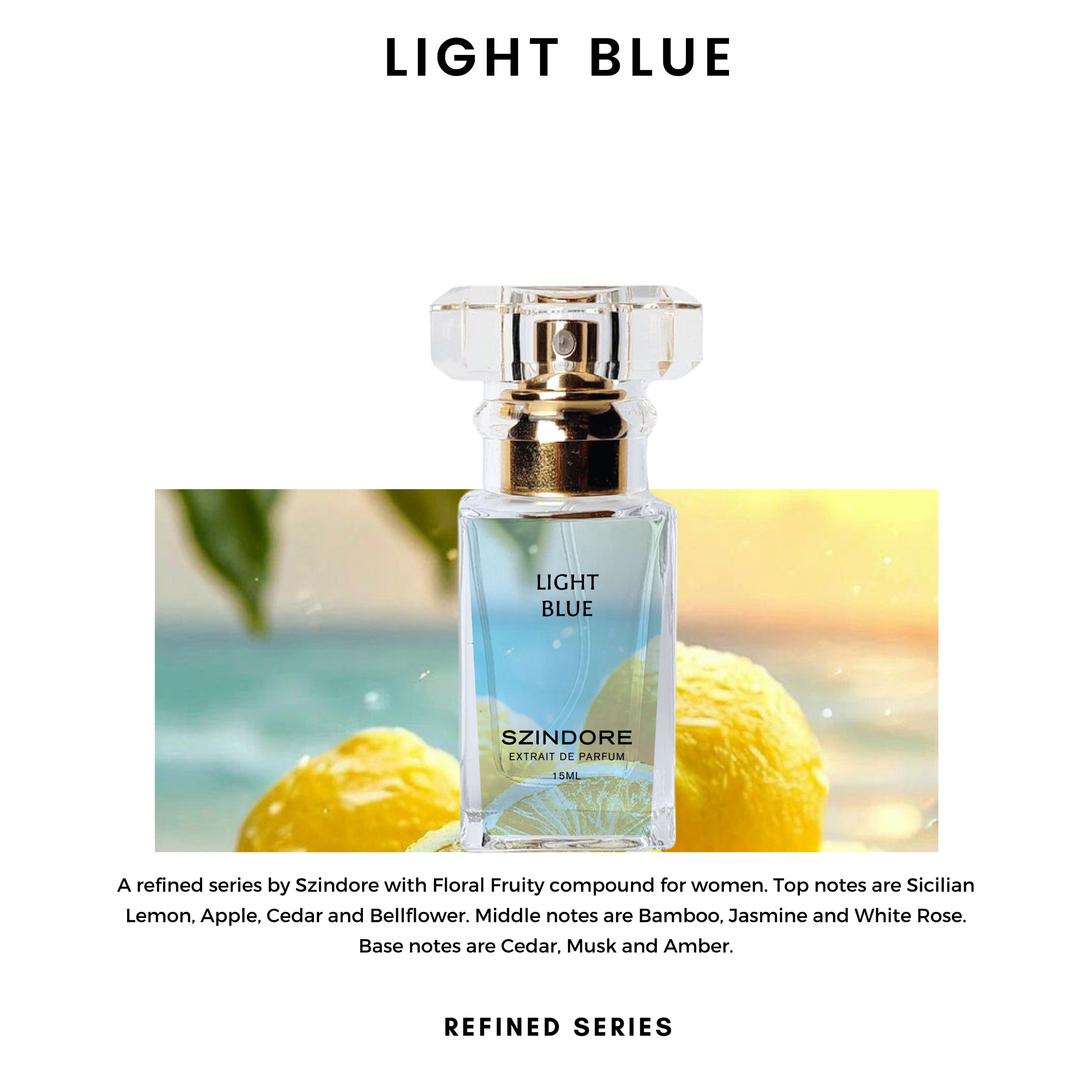 LIGHT BLUE – Szindore